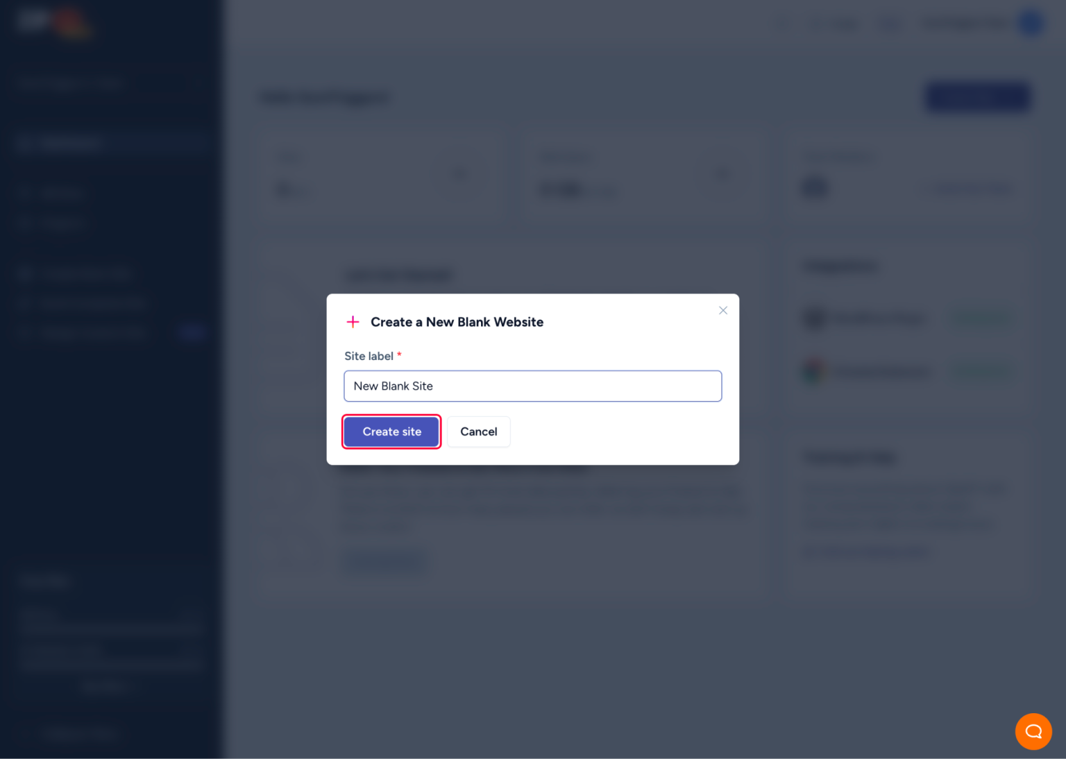 How to Create A Blank WordPress Website » ZipWP