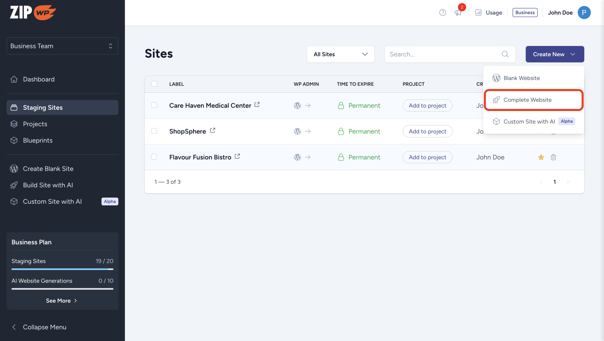 How To Improve Your ZipWP Site With Built-In Features » ZipWP