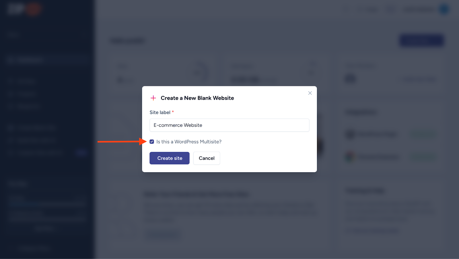 How to Create a WordPress Multisite with ZipWP » ZipWP
