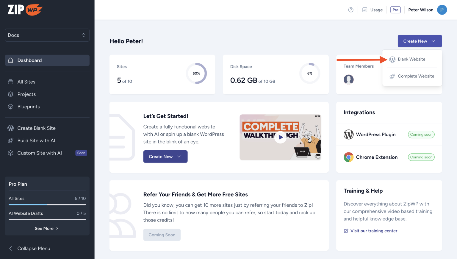 How to Create a WordPress Multisite with ZipWP » ZipWP