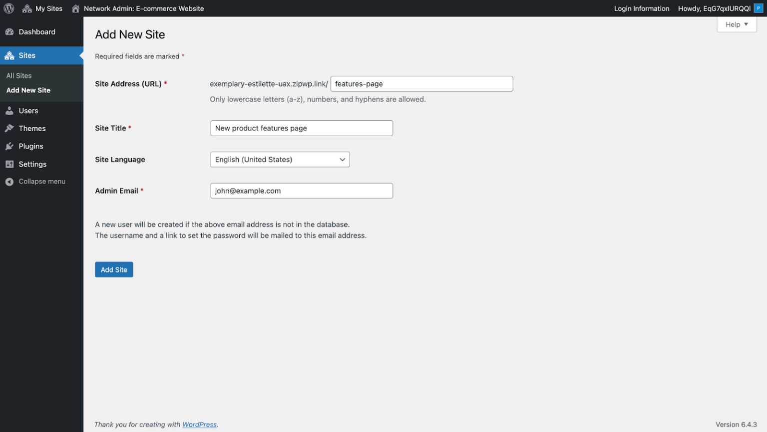 How to Create a WordPress Multisite with ZipWP » ZipWP