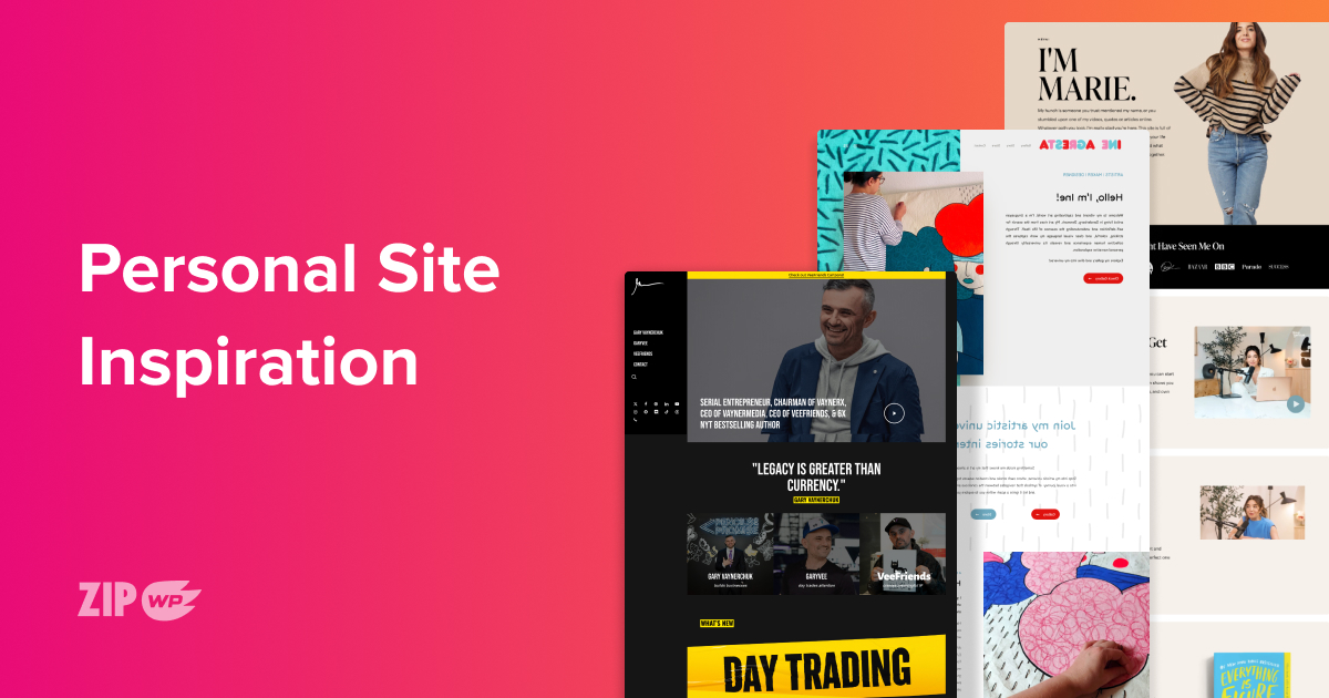 15 Stunning Personal Website Examples to Inspire Your Own
